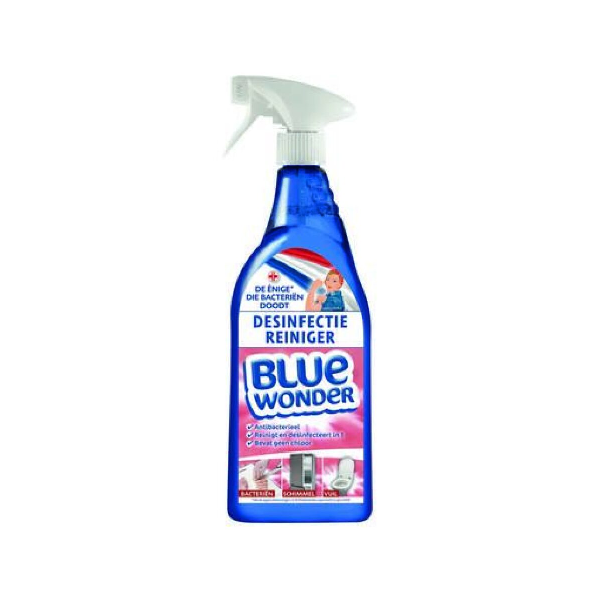 Blue Wonder Desinfectie Reiniger Spray 750 ml - HygiëneLoods
